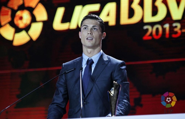 Ronaldo wins Best Goal, Di Maria & Neymar lose out at LFP Awards ...