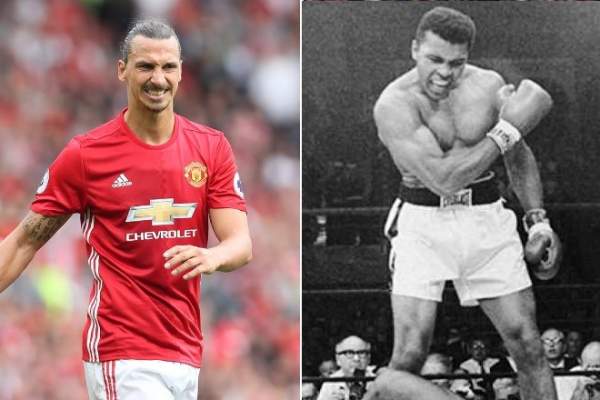 Zlatan Ibrahimovic reveals Muhammad Ali as a source of inspiration ...