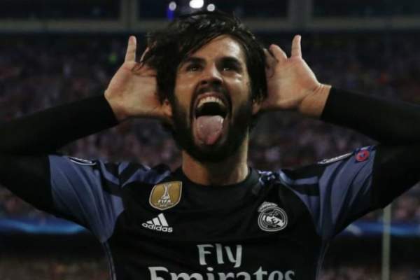 Isco's goal against Atlético equals all-time record for Real Madrid ...