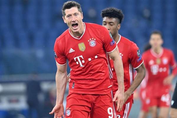 Bayern's Lewandowski moves into very elite UCL scoring group :: Live ...