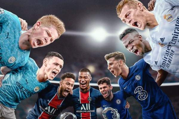 THE FINAL FOUR: Reactions as 2020/21 UCL semis are finally set :: Live ...