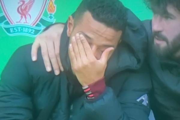 Liverpool: Thiago breaks down in tears as injury in warm-up forces him ...